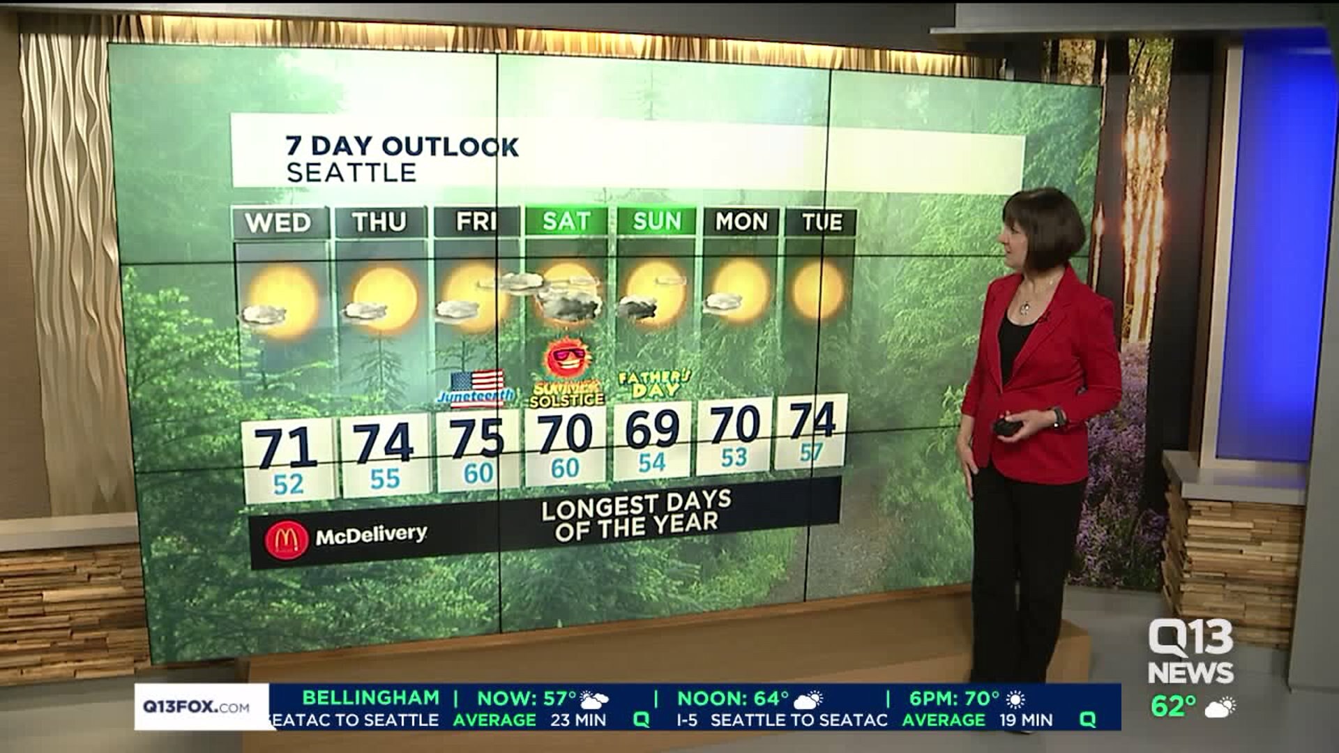 Q13 Morning weather forecast | FOX 13 Seattle