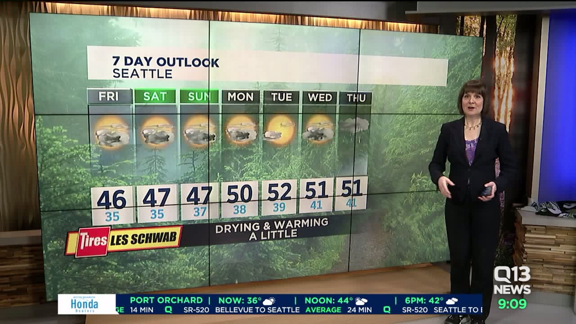 Q13 News morning forecast | FOX 13 Seattle