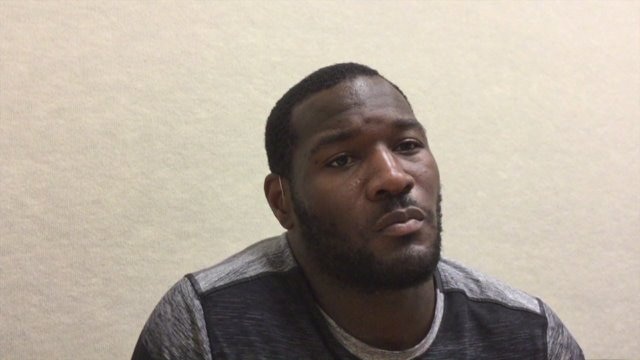 RAW VIDEO: Derrick Coleman speaks with attorney at Bellevue Police Dept ...