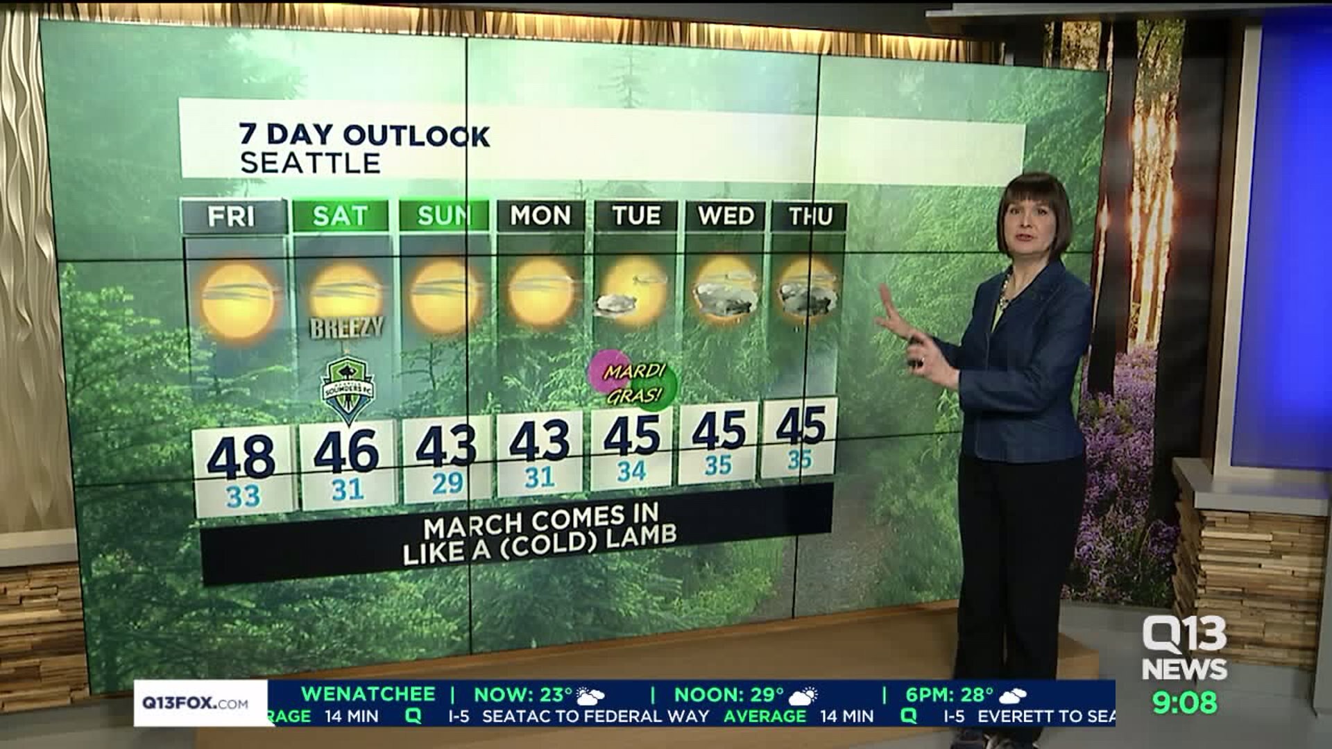 Q13 Morning weather forecast | FOX 13 Seattle
