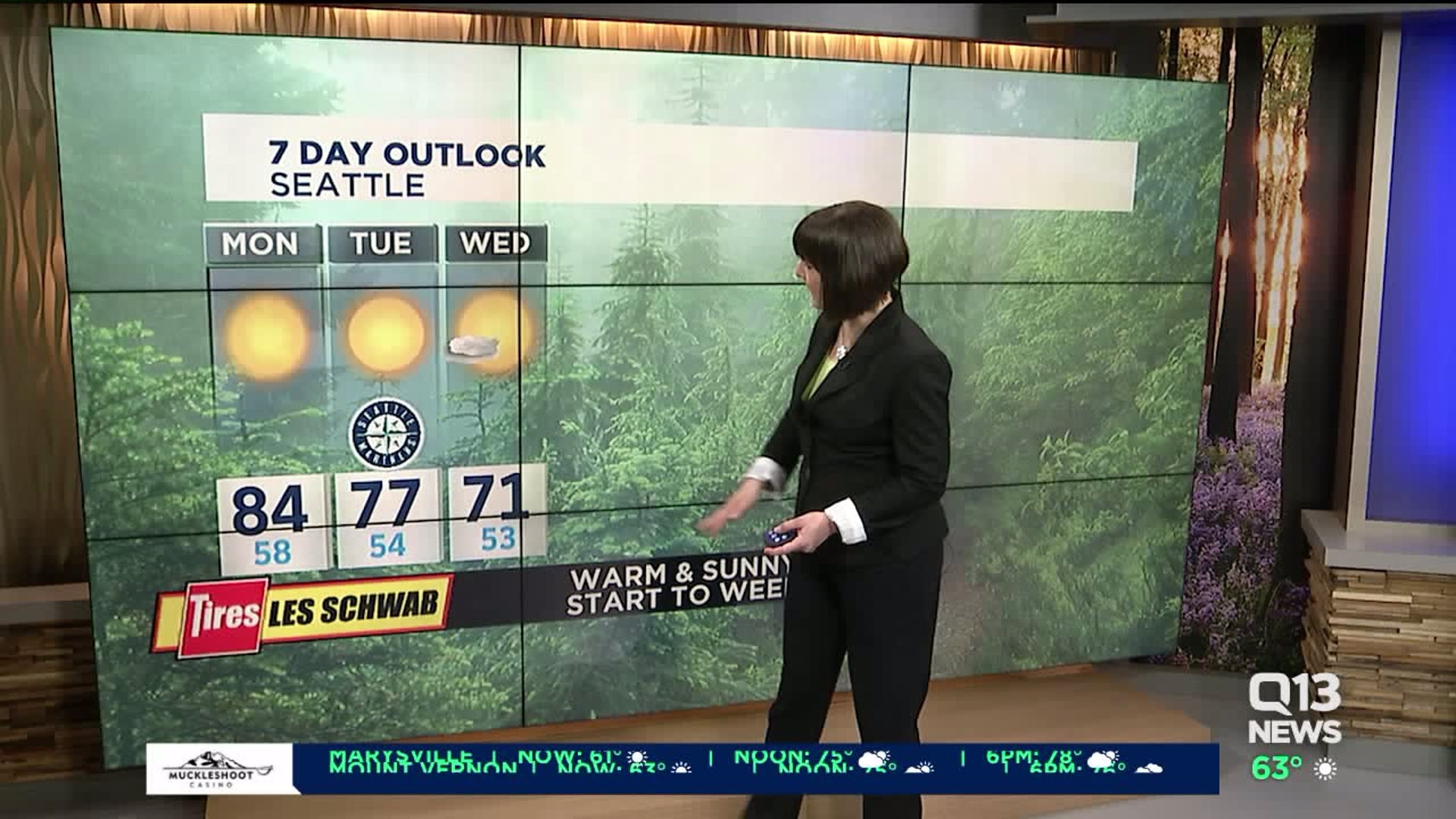 Q13 News forecast for Monday | FOX 13 Seattle