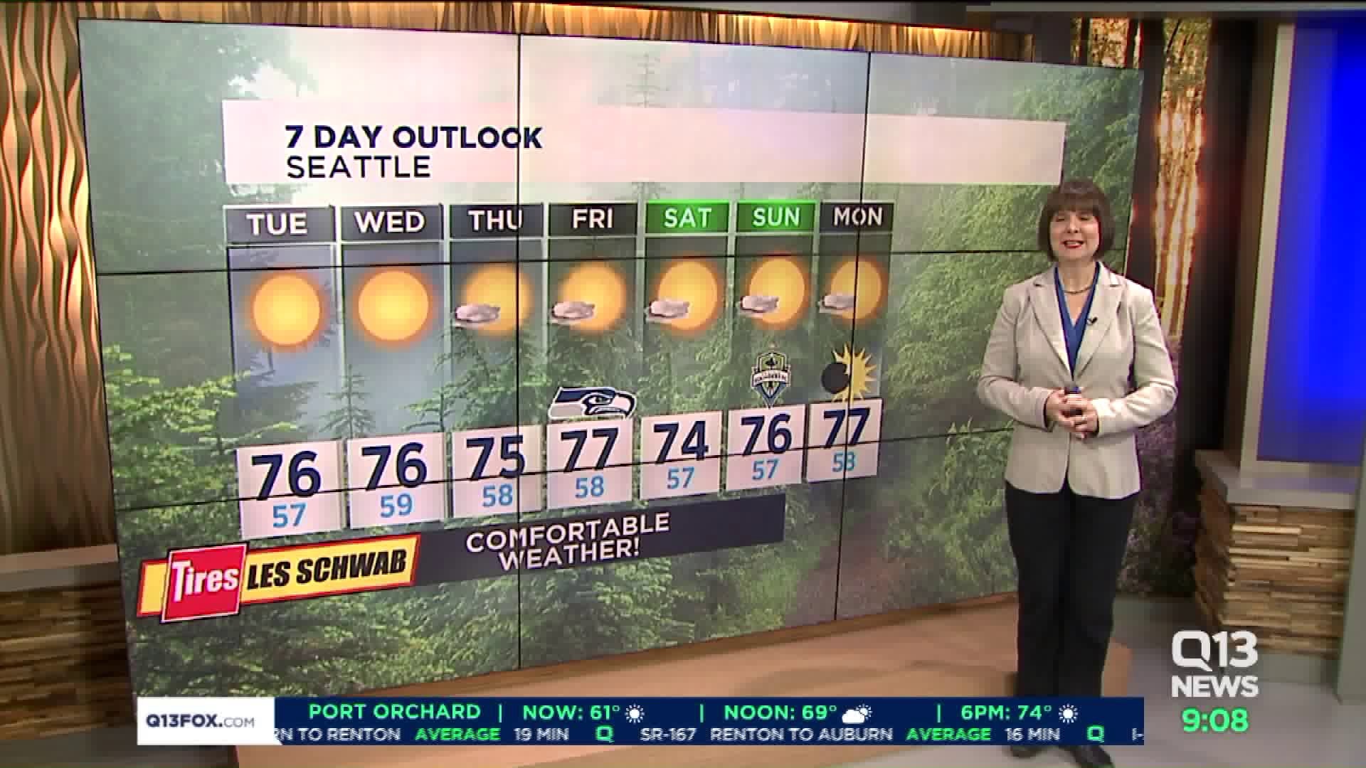 Q13 News morning weather forecast | FOX 13 Seattle