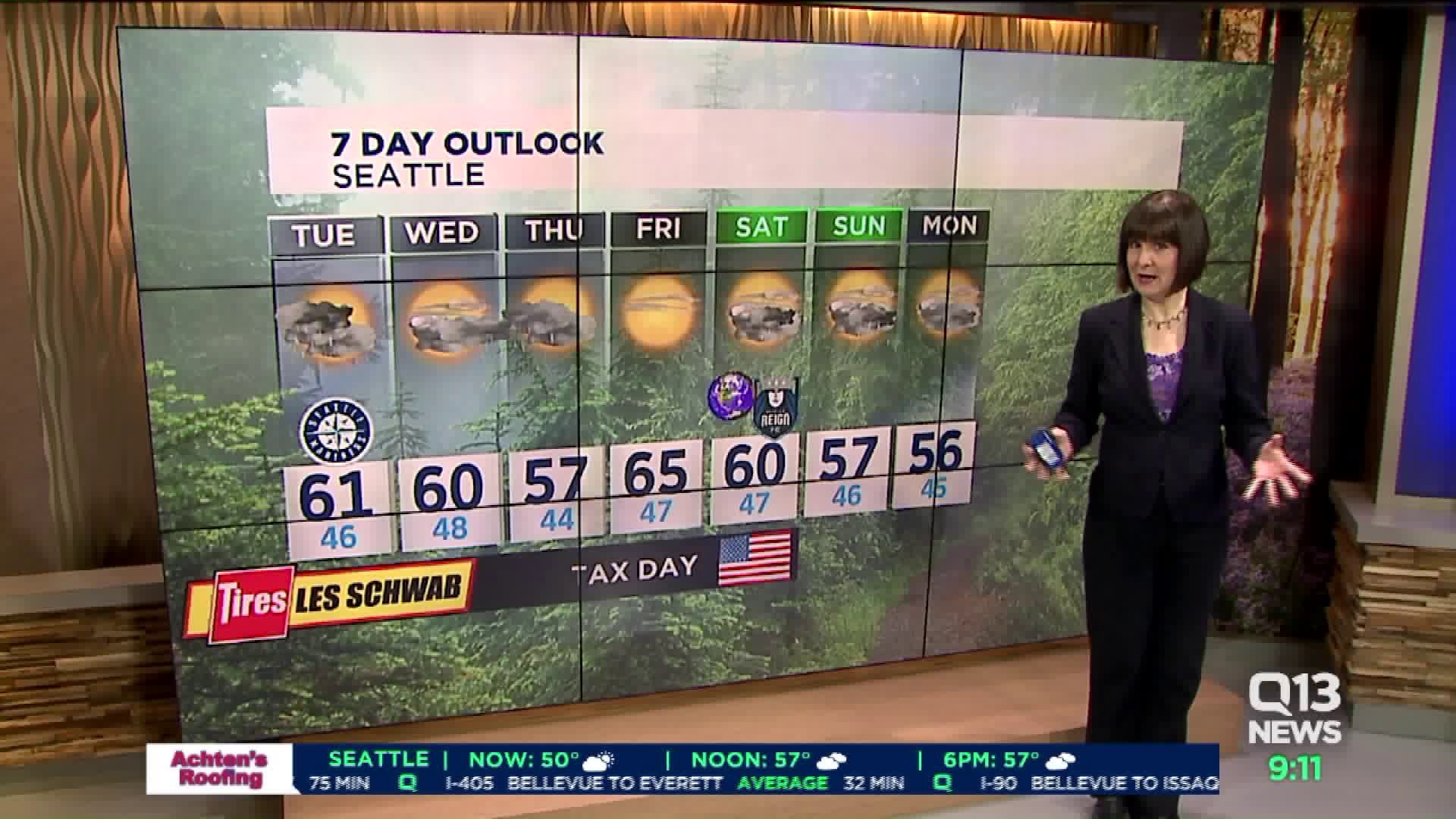 Q13 News morning weather forecast | FOX 13 Seattle