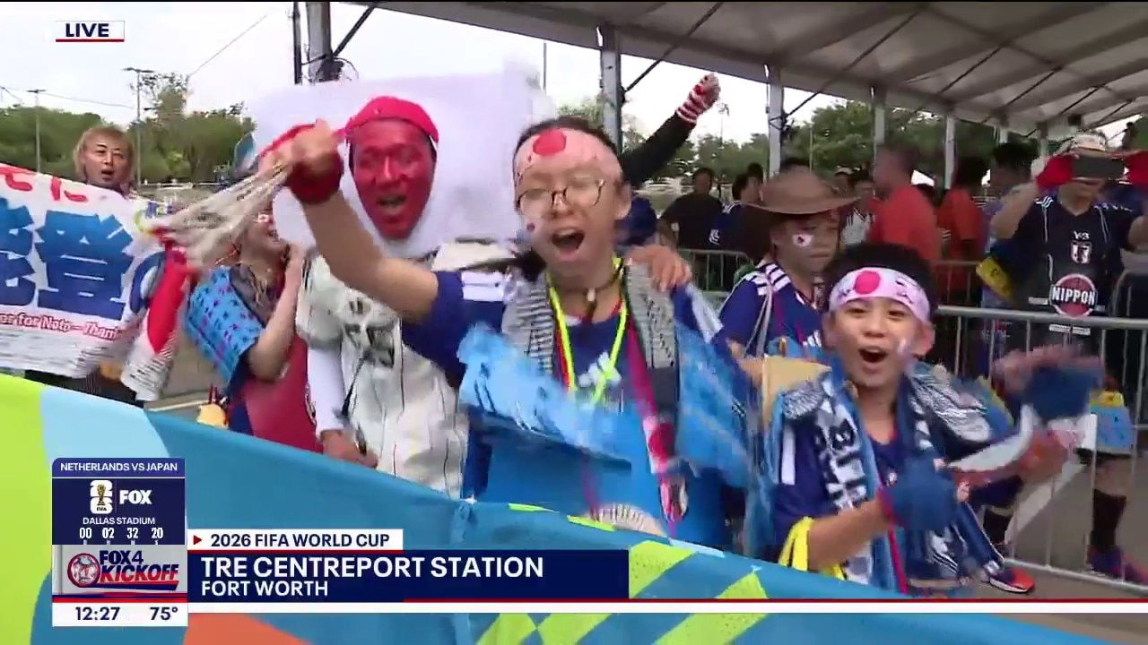 FULL: Netherlands fans march to Dallas Stadium | FOX 4 Dallas-Fort Worth