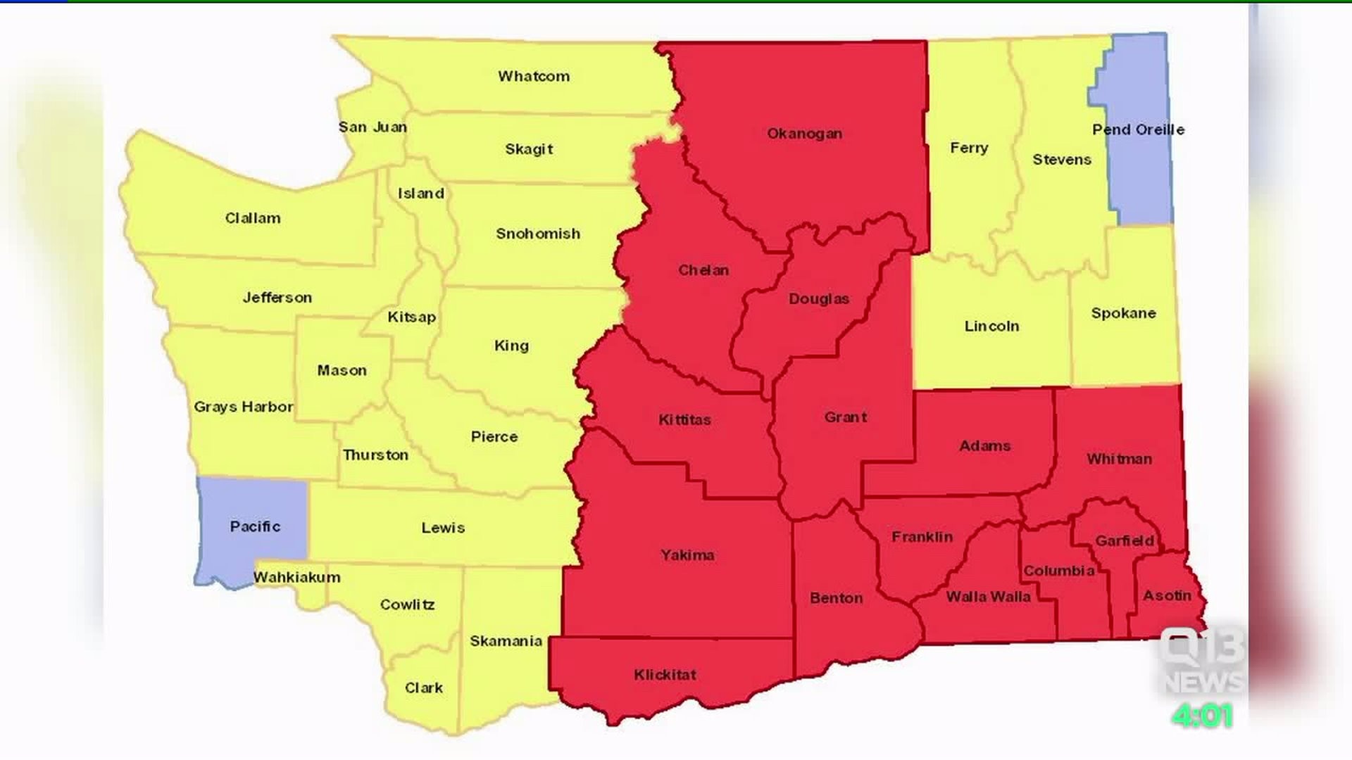 Burn ban declared in state parks, forests | FOX 13 Seattle