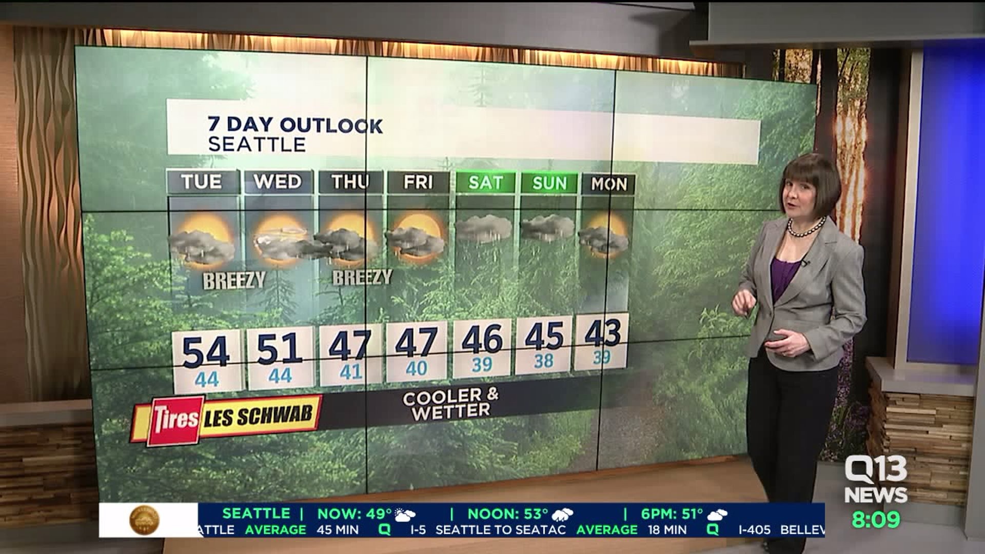 Q13 News forecast for Tuesday | FOX 13 Seattle