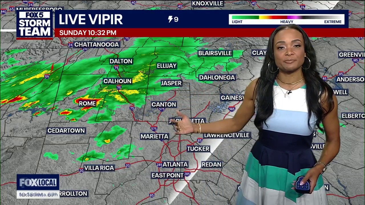 Sunday night forecast | FOX 5 Atlanta