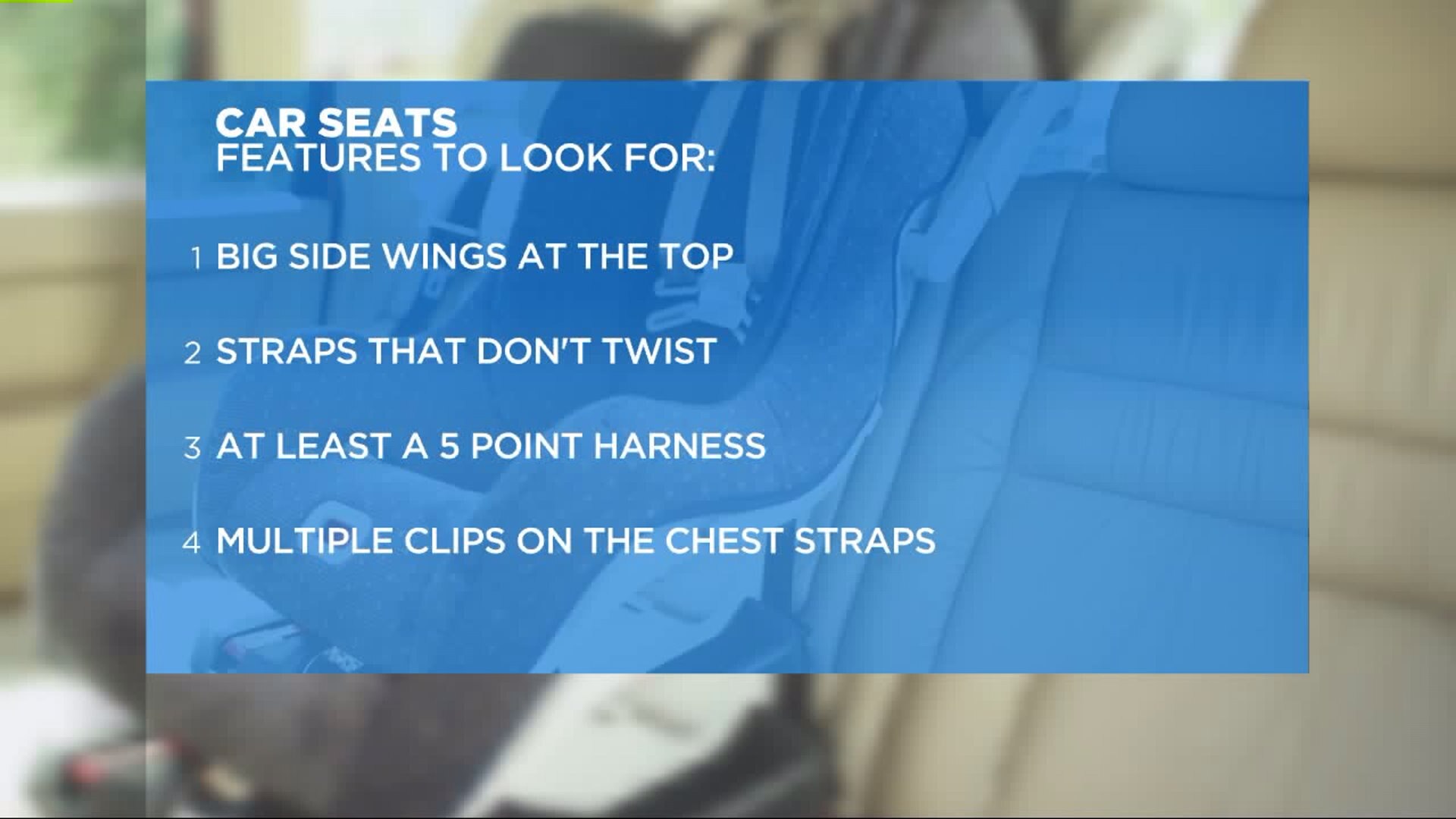 Car seat tips for parents | FOX 13 Seattle