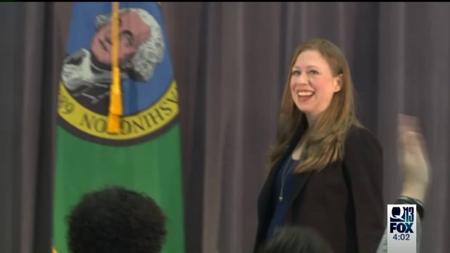 Chelsea Clinton in Tacoma | FOX 13 Seattle