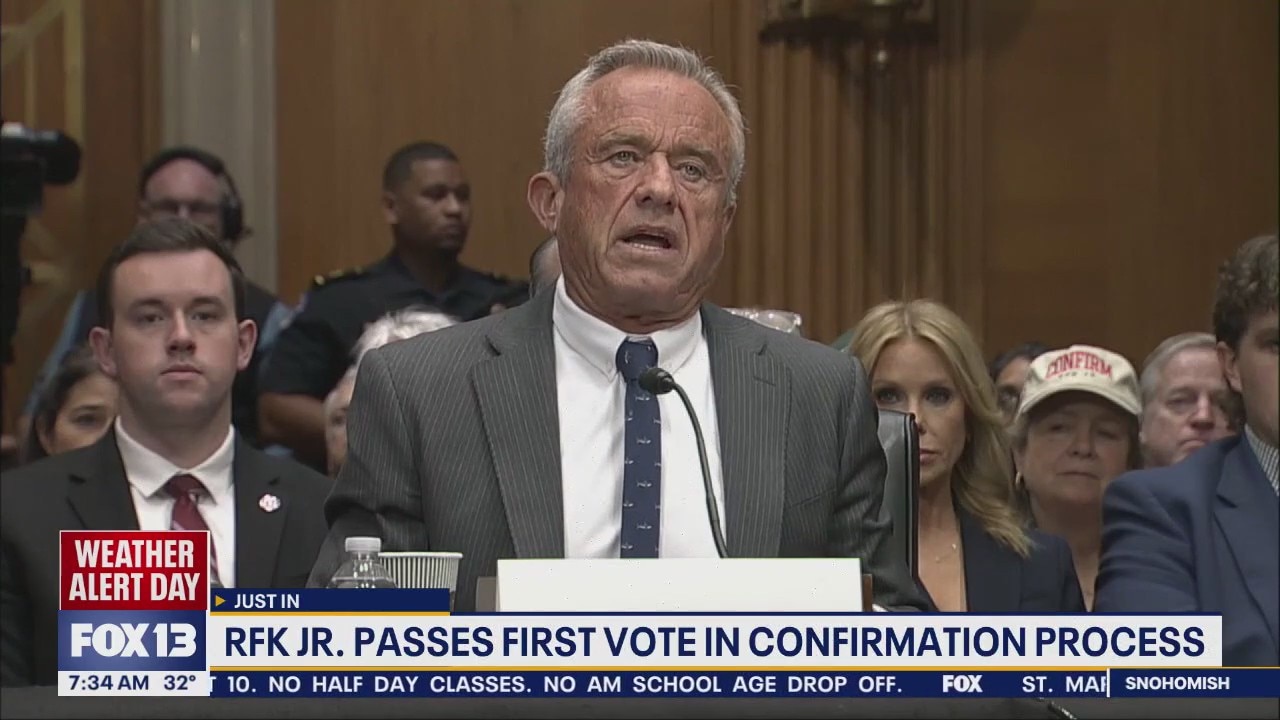 RFK Jr. passes first vote in confirmation process | FOX 13 Seattle