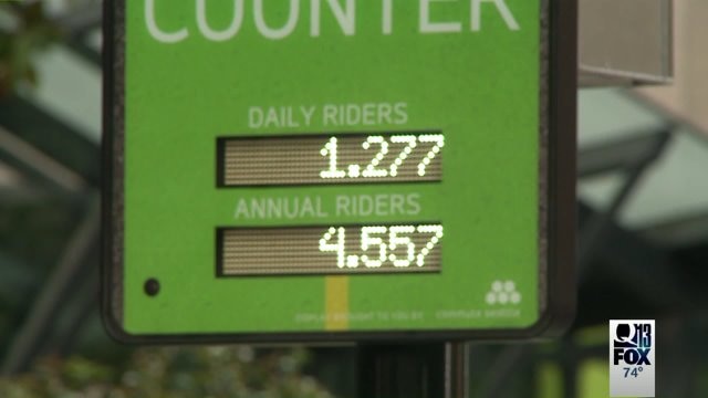 New 2nd Ave bike counter | FOX 13 Seattle