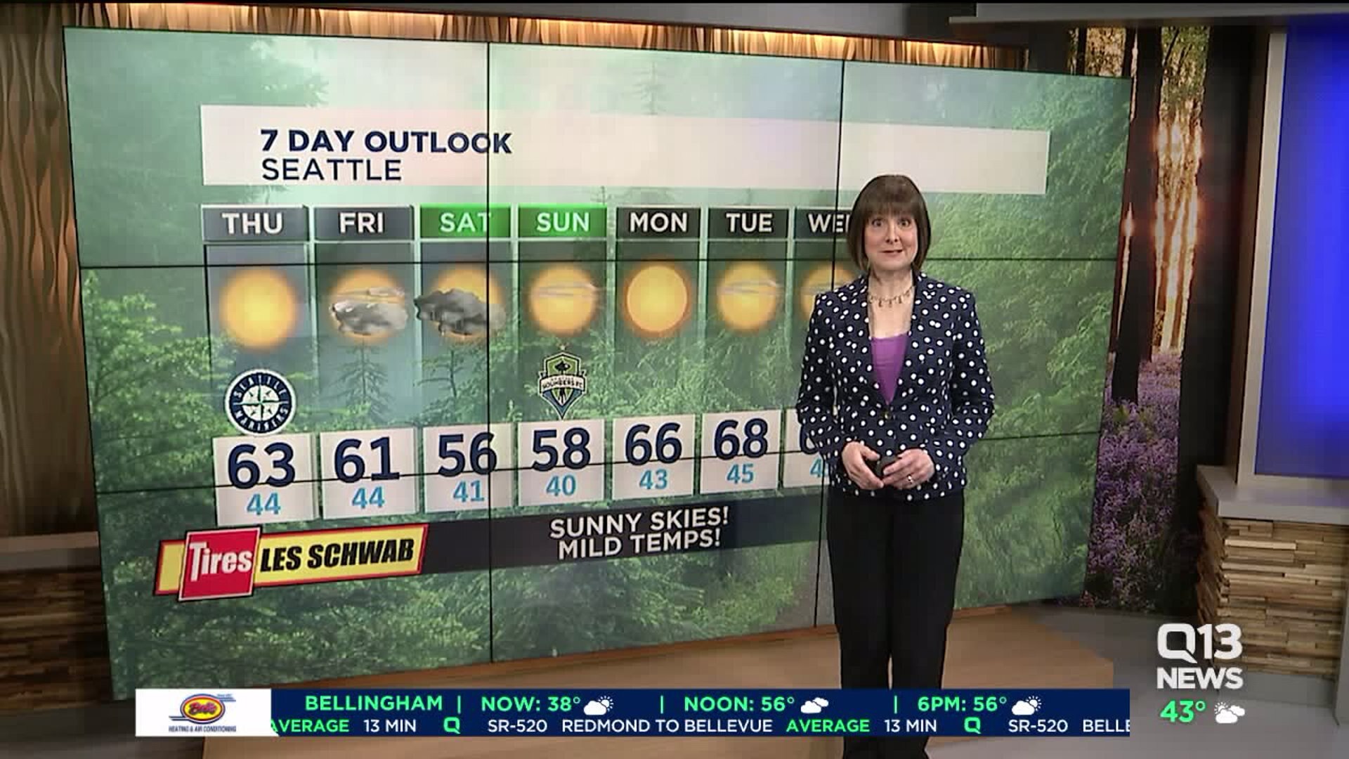 Q13 News forecast for Thursday | FOX 13 Seattle