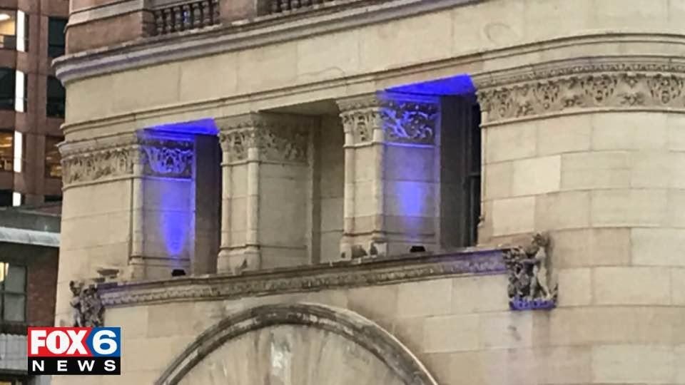 City hall blue | FOX6 Milwaukee