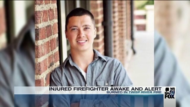 Firefighter injured in Twisp is improving | FOX 13 Seattle