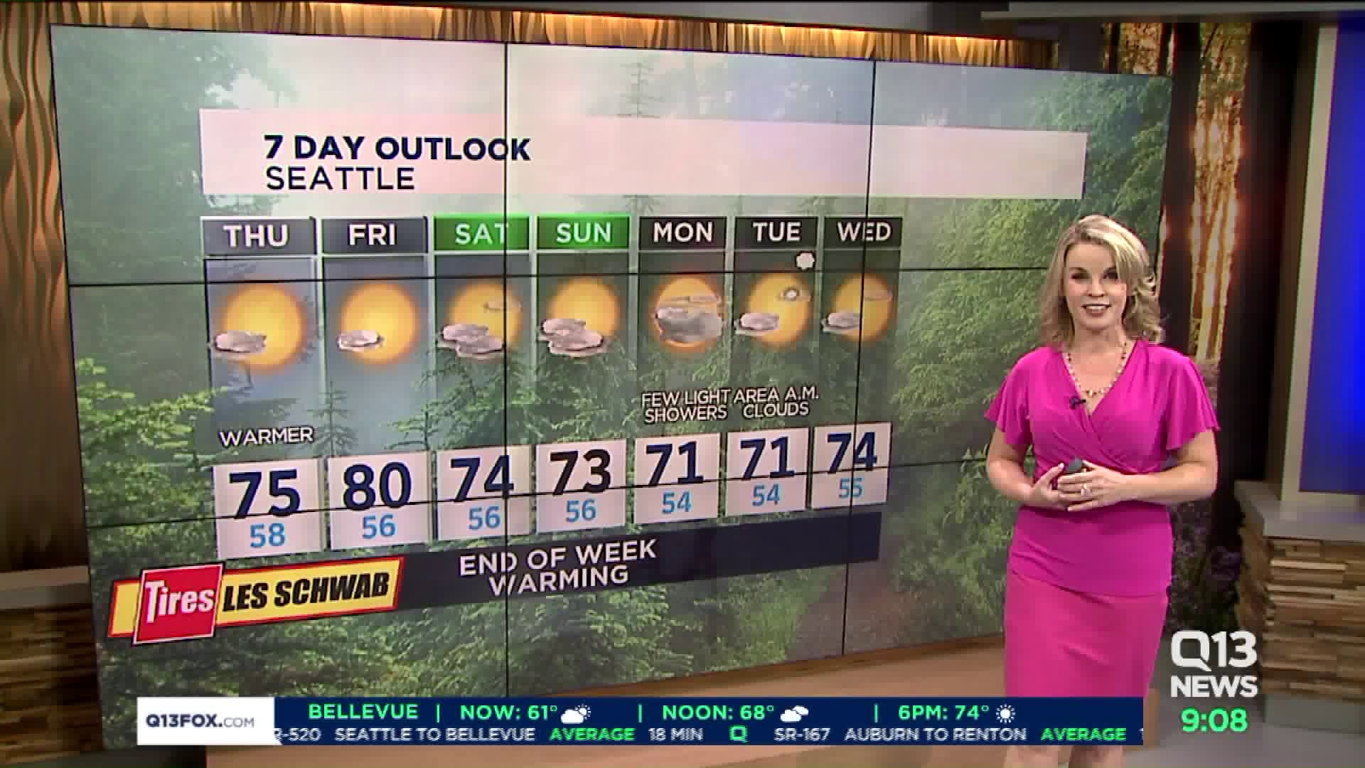 Q13 News morning weather forecast | FOX 13 Seattle