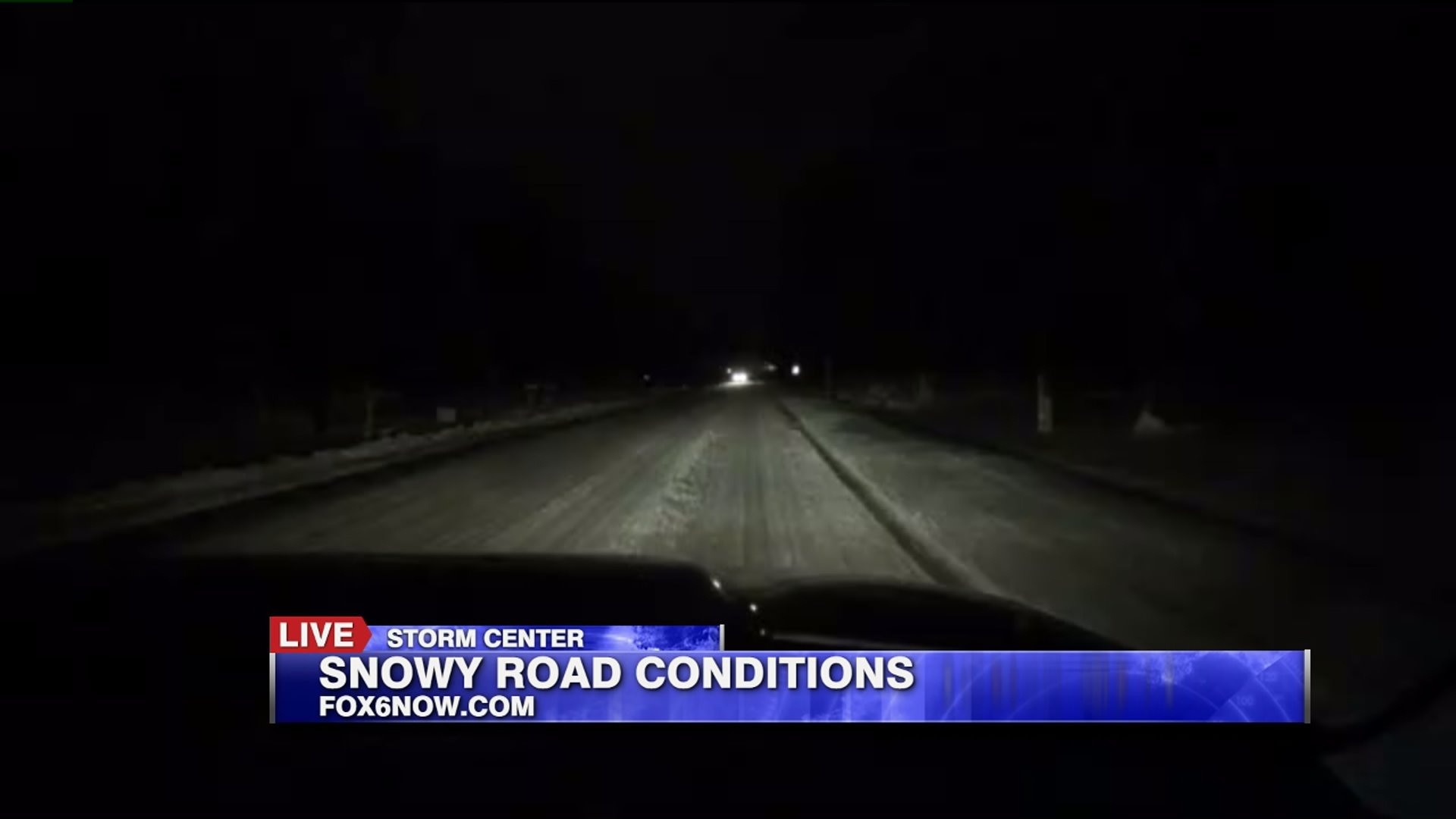 Snowy road conditions | FOX6 Milwaukee