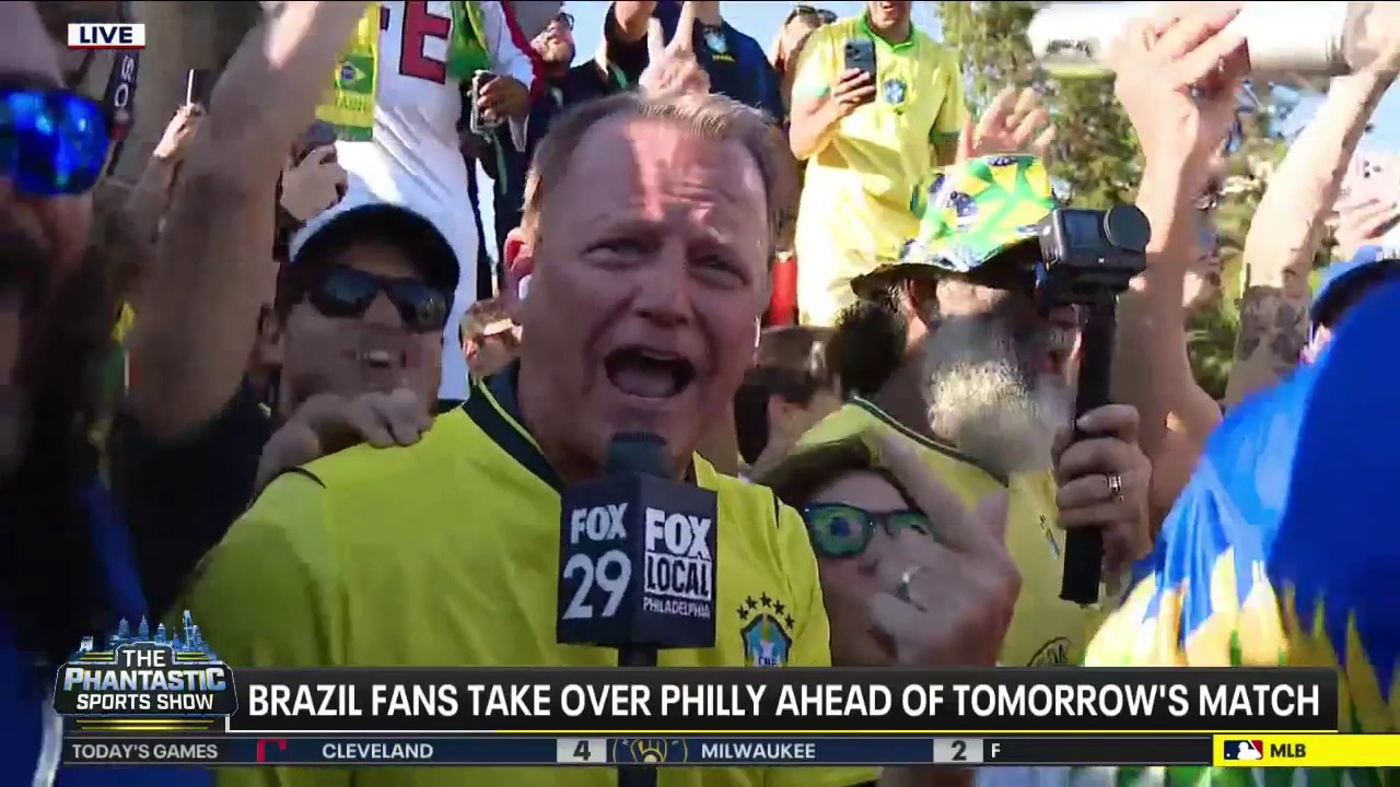 Brazil fans get hype at Art Museum | FOX 29 Philadelphia