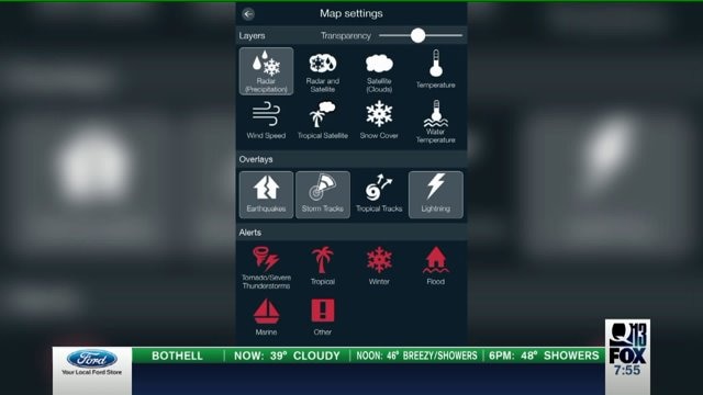 Get the free Q13 FOX Weather App to track lightning in real-time | FOX ...