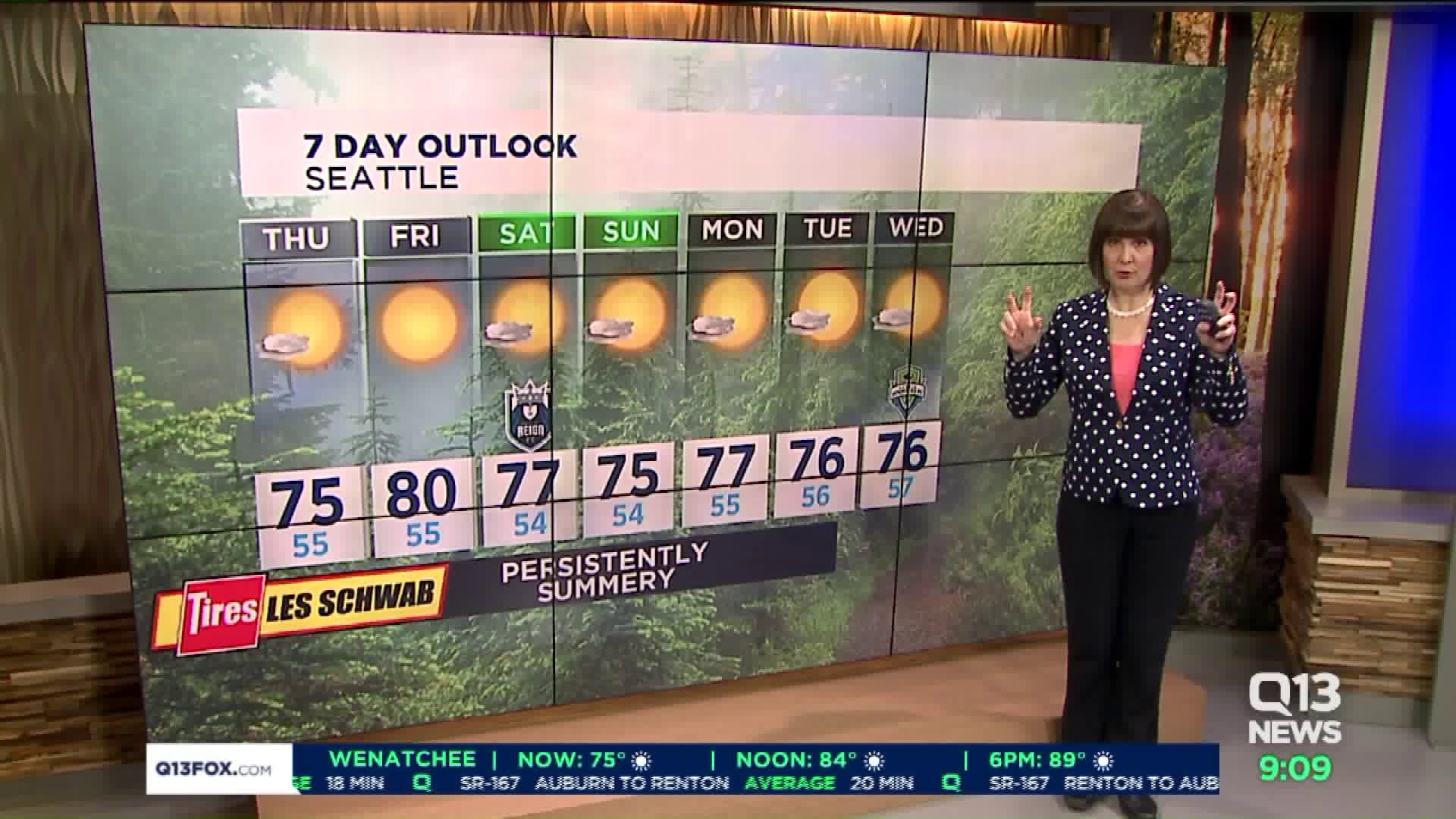 Q13 News morning weather forecast | FOX 13 Seattle