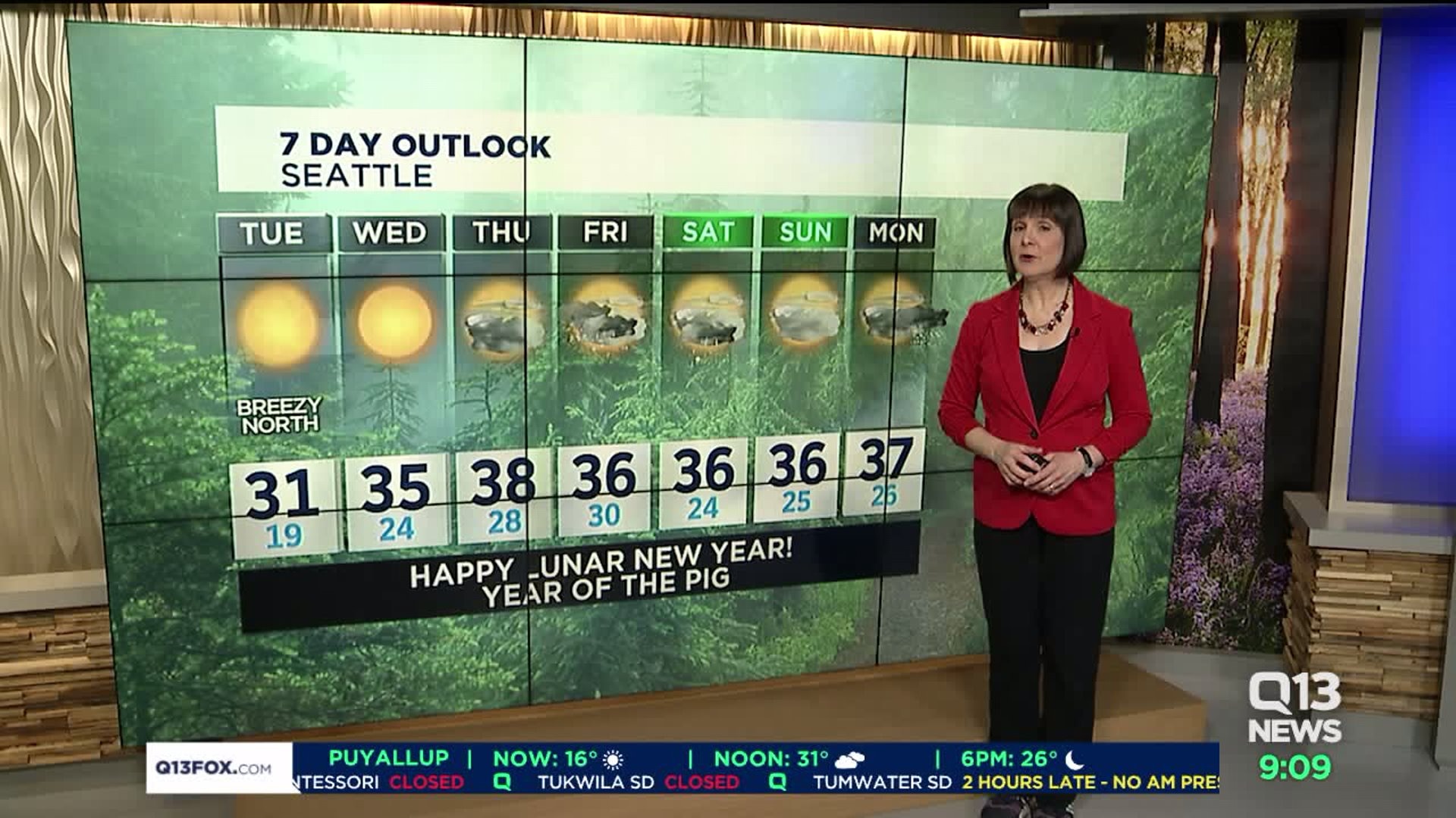 Q13 Morning weather forecast | FOX 13 Seattle