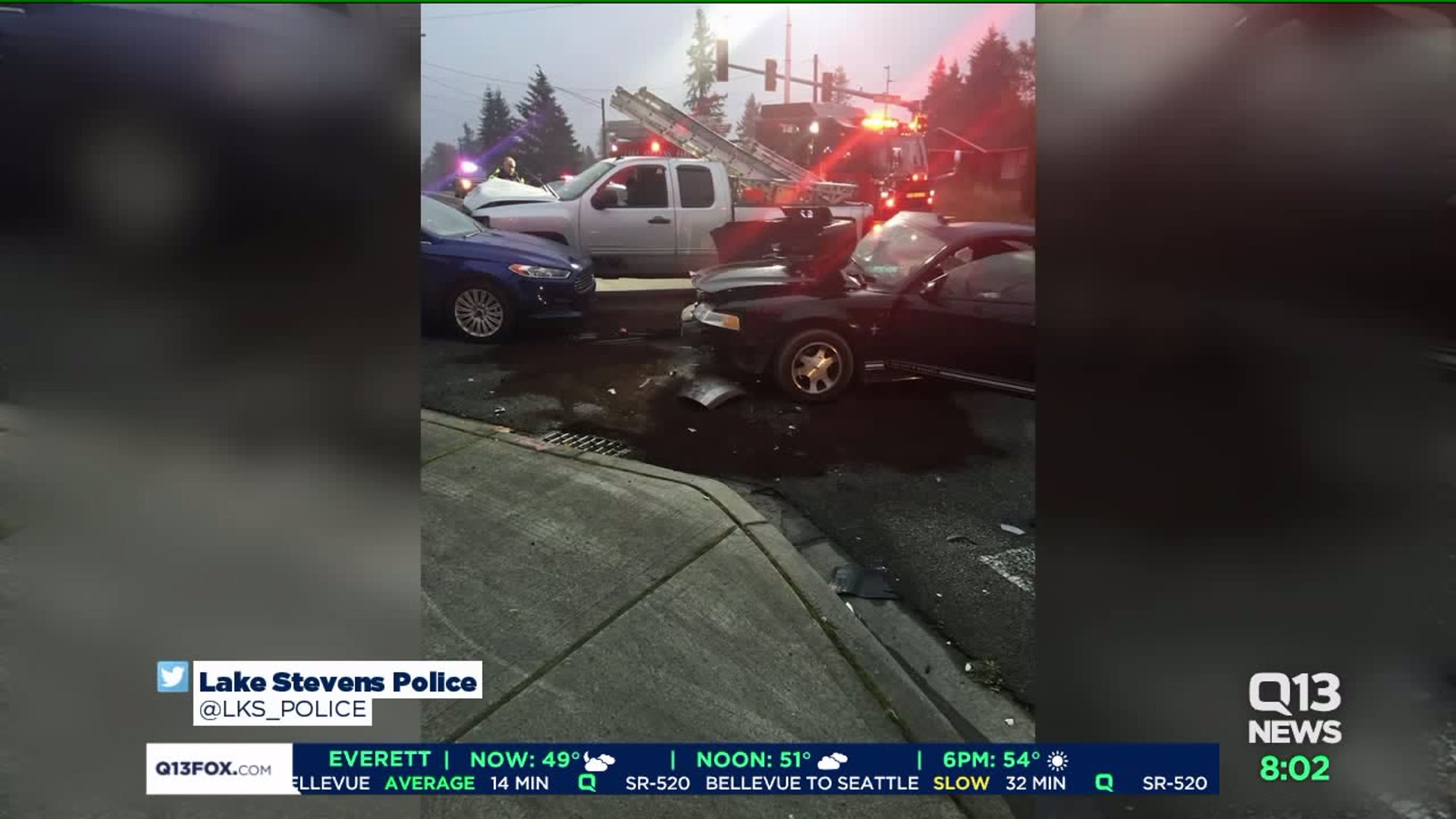 Lake Stevens police investigating deadly 3-car crash | FOX 13 Seattle