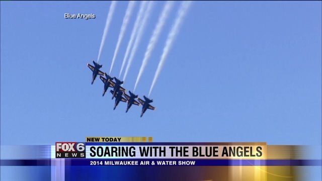 Soaring with the Blue Angels | FOX6 Milwaukee