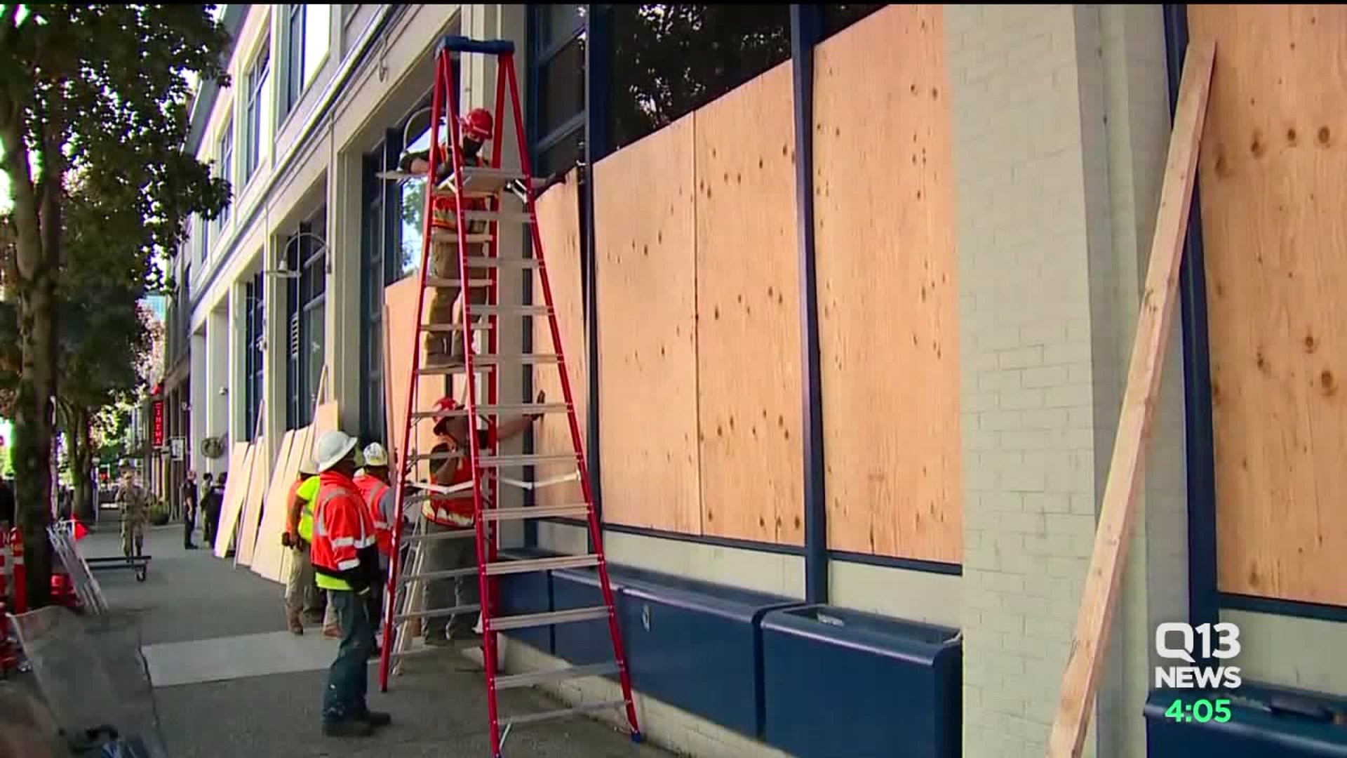 Seattle police address abandoned, boarded-up East Precinct amid ...
